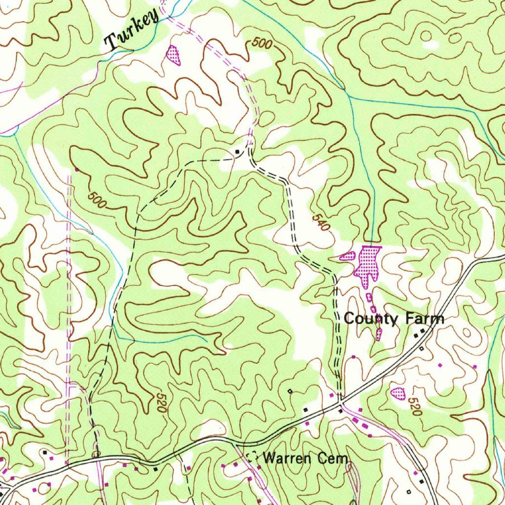 Purdy, TN (1949, 24000-Scale) Map by United States Geological Survey ...
