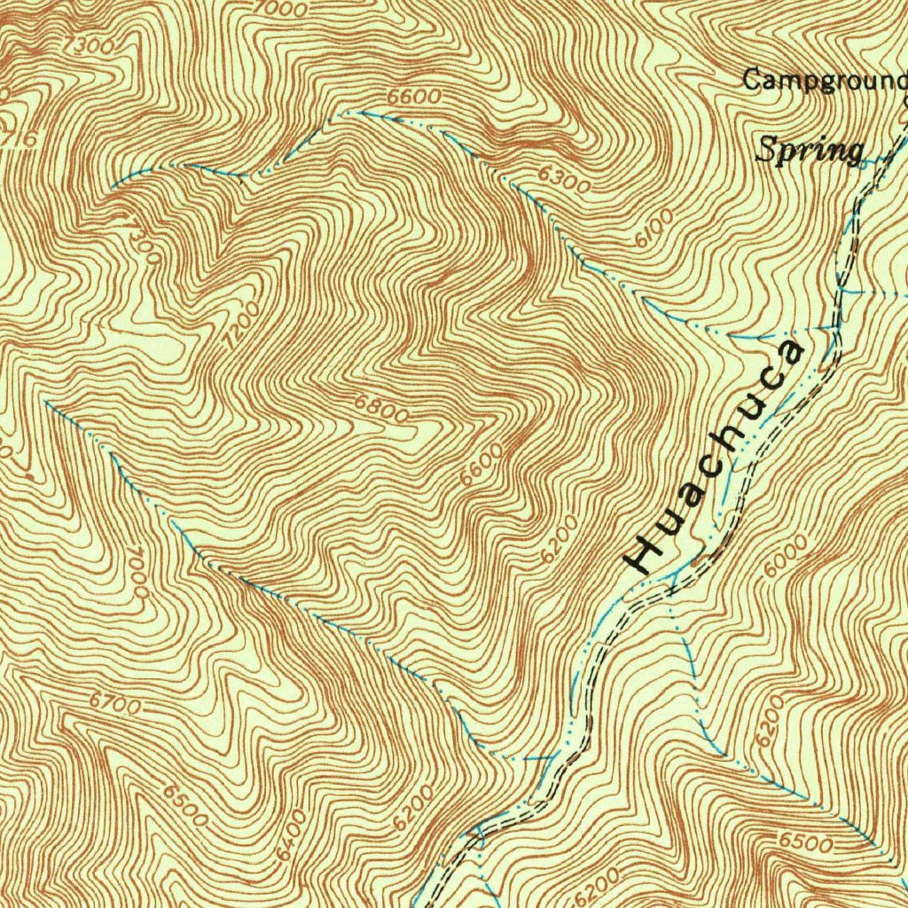 Pyeatt Ranch, AZ (1958, 24000-Scale) Map by United States Geological ...