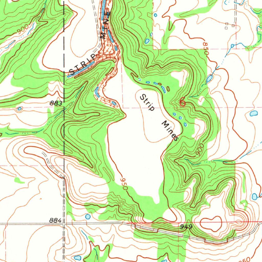 Pyramid Corners, OK (1971, 24000-Scale) Map by United States Geological ...