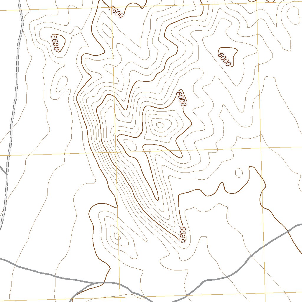 Pyramid Knoll, UT (2023, 24000-Scale) Map by United States Geological ...