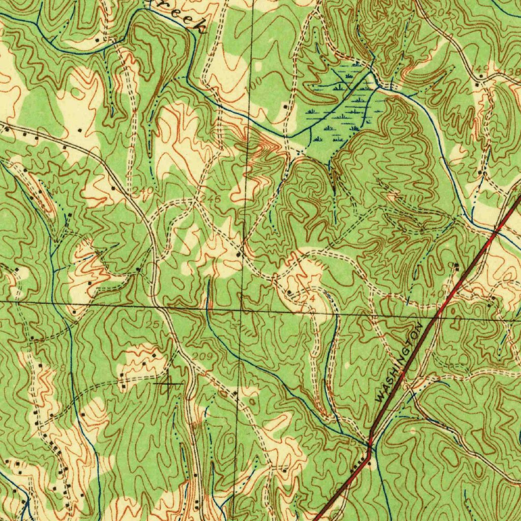 Quantico, VA-MD (1927, 62500-Scale) Map by United States Geological ...