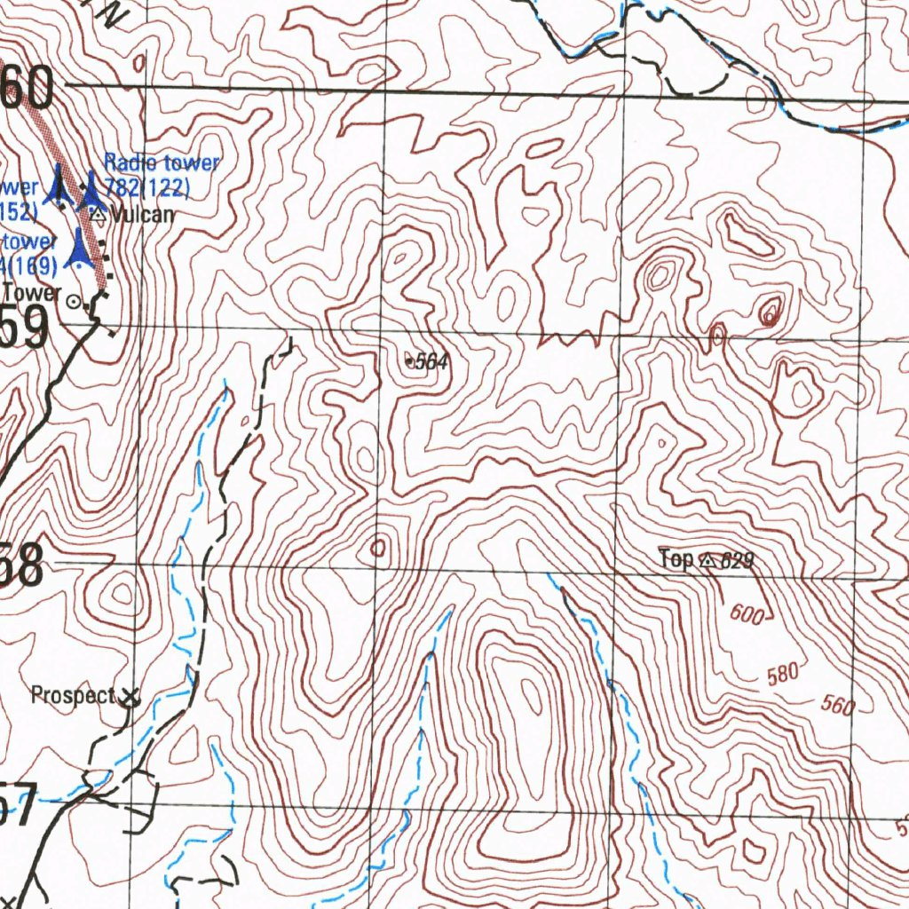 Quartz Peak, CA (2002, 50000-Scale) Map by United States Geological ...
