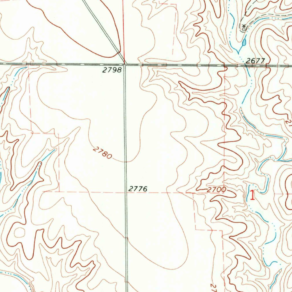 Quick, NE (1970, 24000-Scale) Map by United States Geological Survey ...