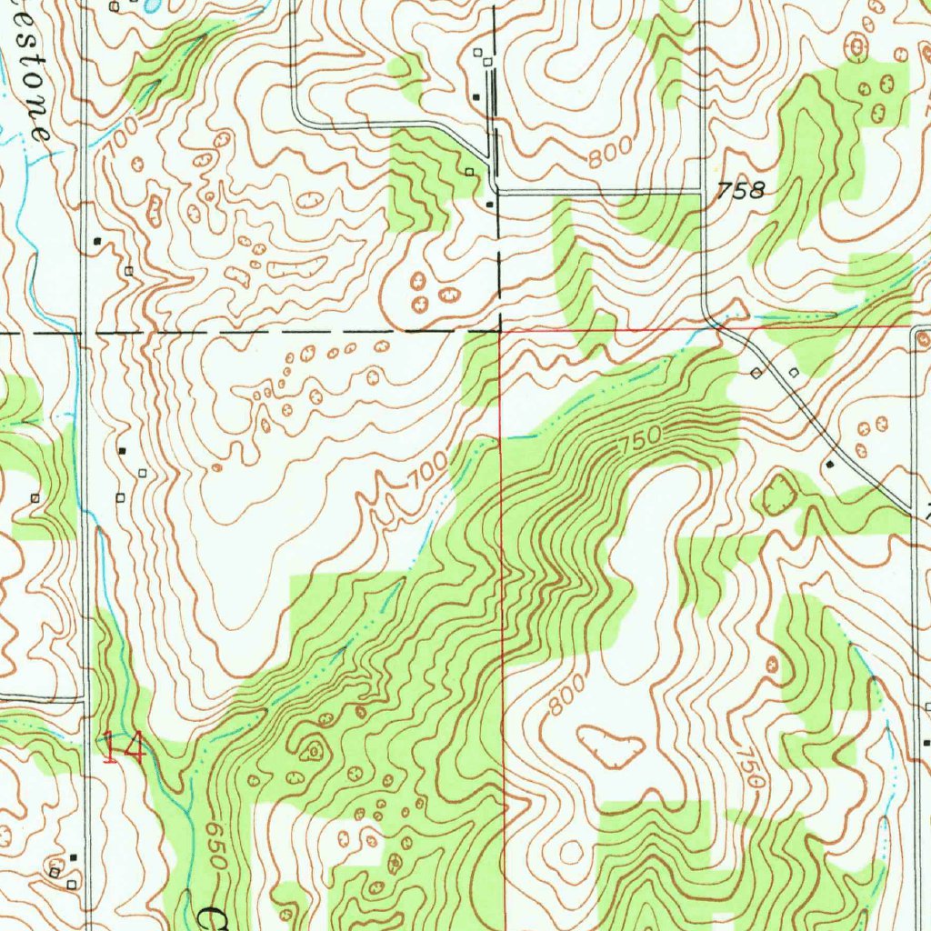 Quincy, IN (1958, 24000-Scale) Map by United States Geological Survey ...