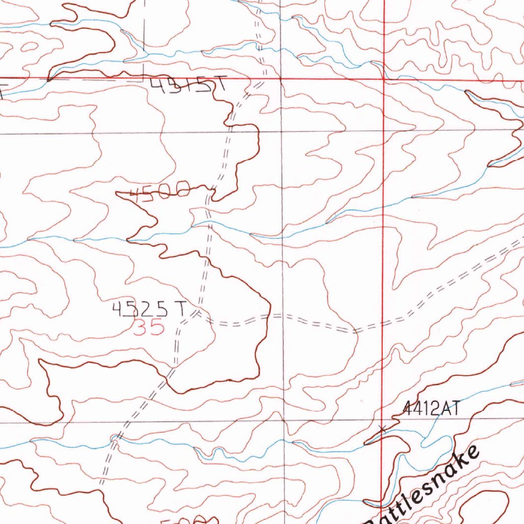 Radersburg SW, MT (1986, 24000-Scale) Map by United States Geological ...
