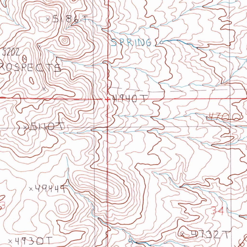 Radersburg SW, MT (1986, 24000-Scale) Map by United States Geological ...