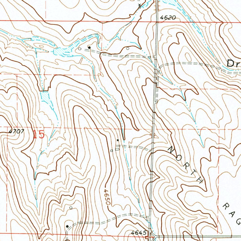 Rago, CO (1973, 24000-Scale) Map by United States Geological Survey ...