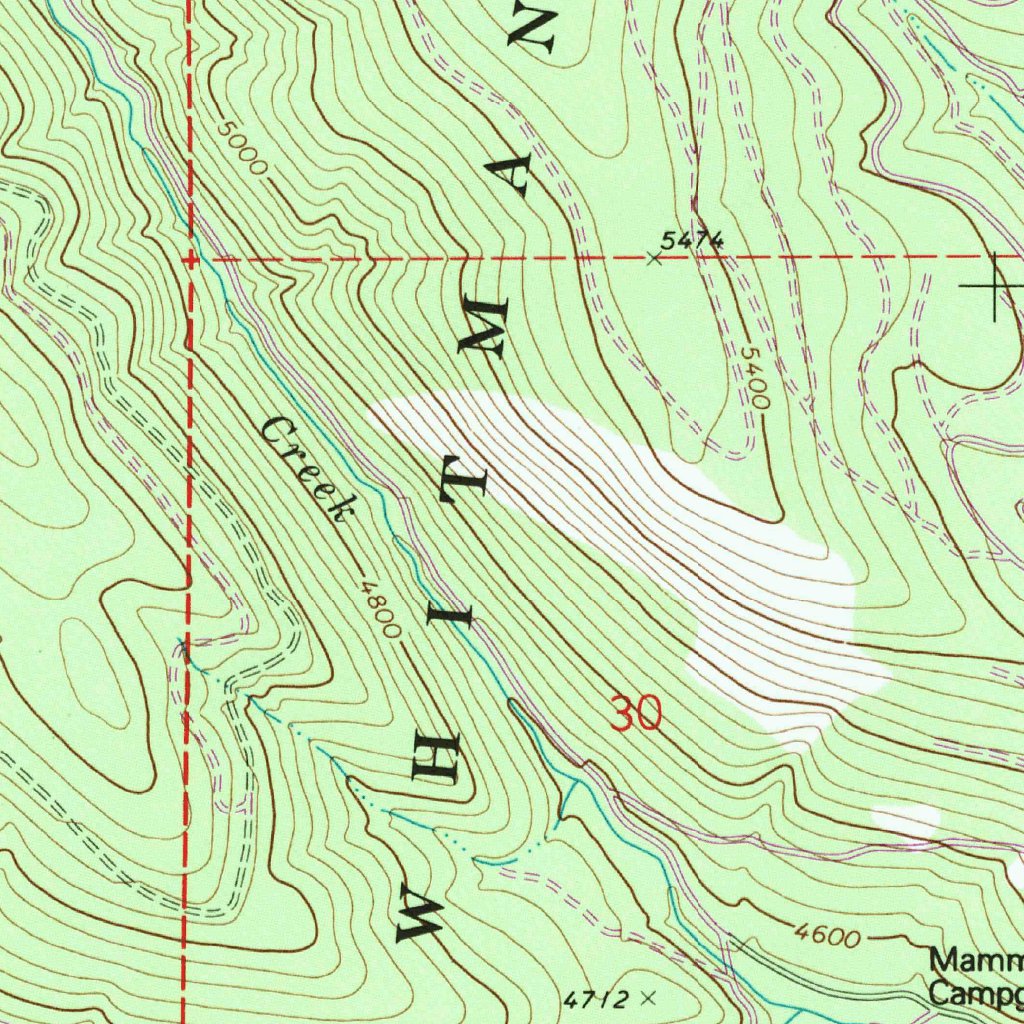 Rail Gulch, OR (1972, 24000-Scale) Map by United States Geological ...