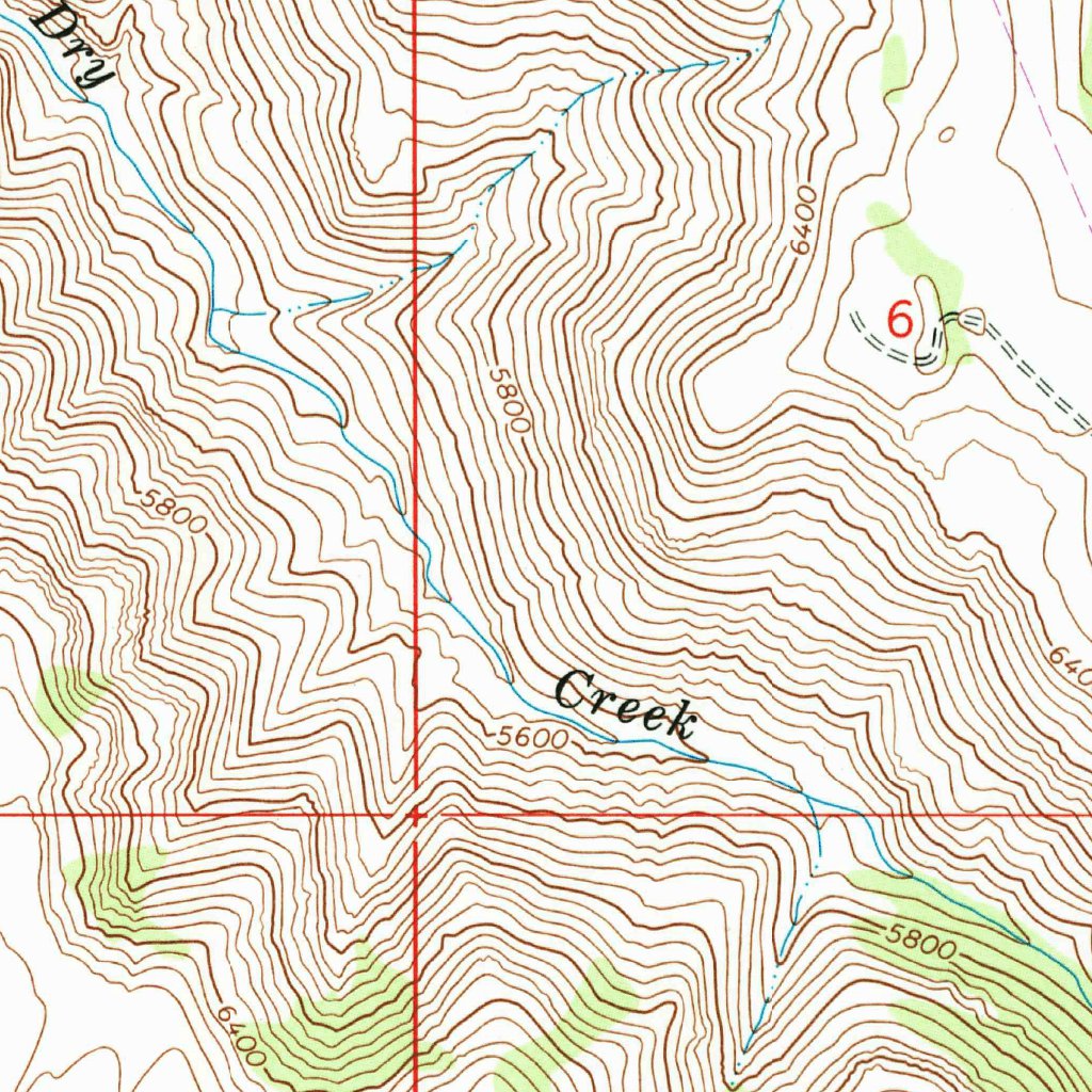 Rams Horn Ridge, ID (1965, 24000-Scale) Map by United States Geological ...
