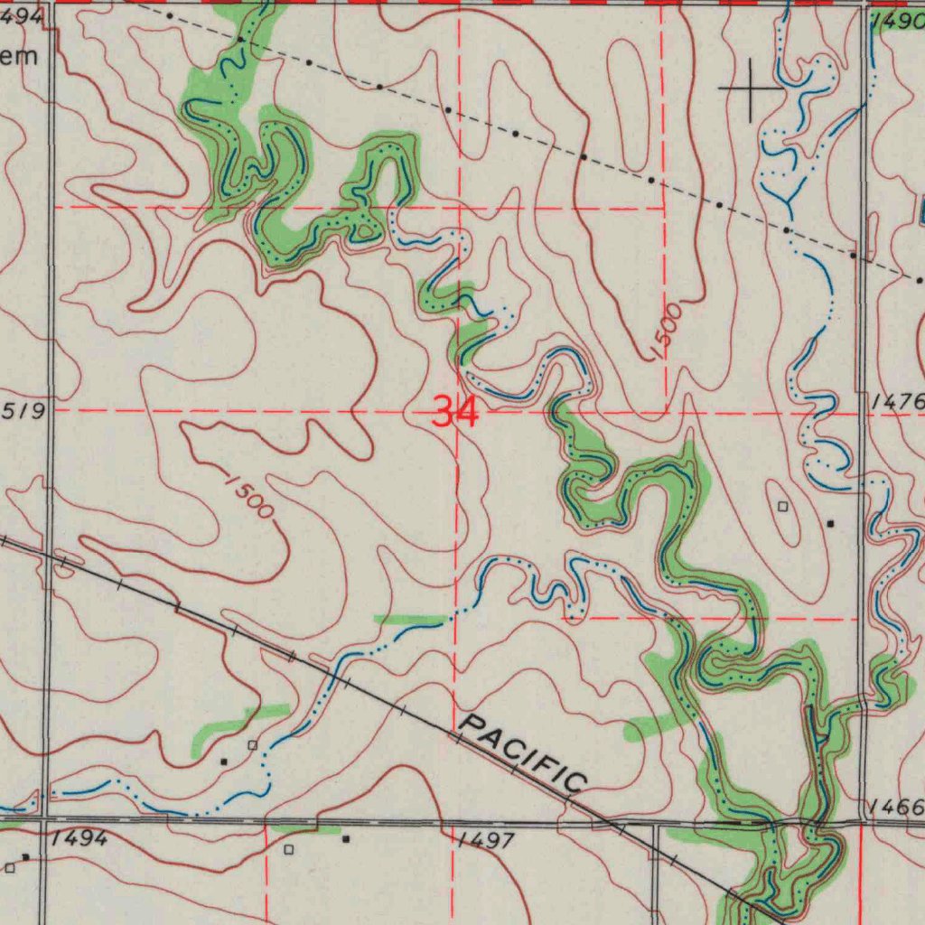 Randall, KS (1969, 24000-Scale) Map by United States Geological Survey ...