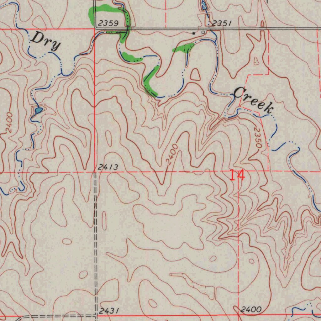 Ransom SE, KS (1966, 24000-Scale) Map by United States Geological ...