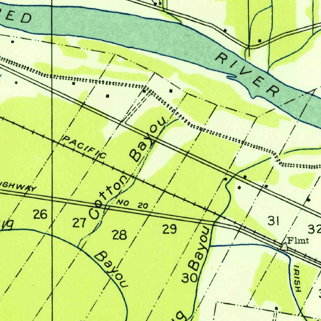 Rapides, LA (1949, 31680-Scale) Map by United States Geological Survey ...