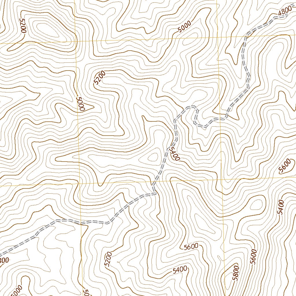 Rattlesnake Hill, AZ (2021, 24000-Scale) Map by United States ...