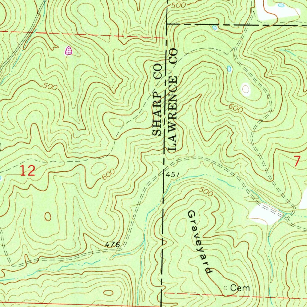 Ravenden, AR (1968, 24000-Scale) Map by United States Geological Survey ...