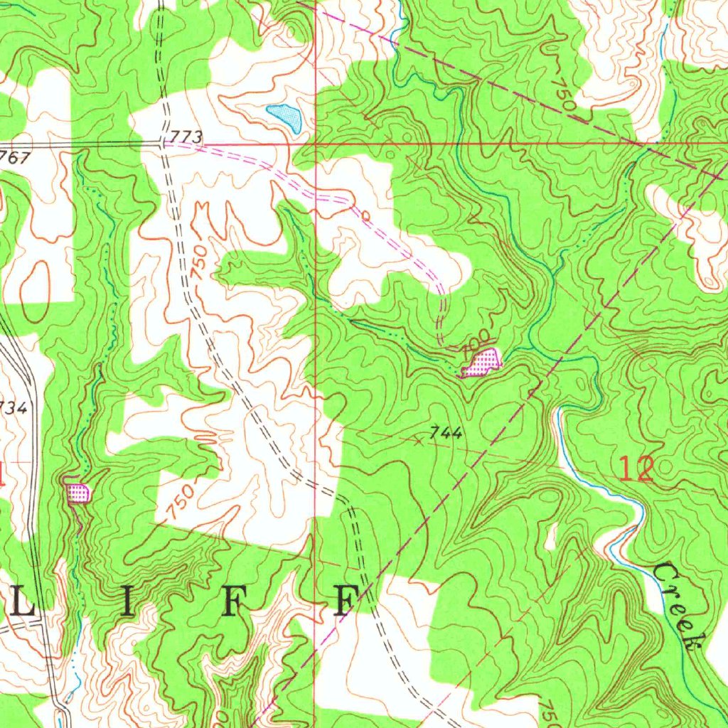 Ravia, OK (1963, 24000-Scale) Map by United States Geological Survey ...