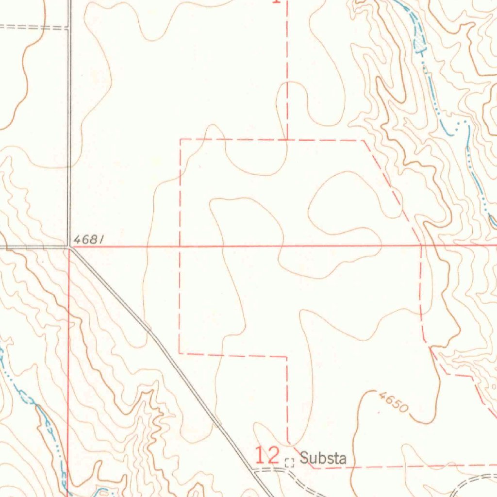 Raymer NE, CO (1977, 24000-Scale) Map by United States Geological ...