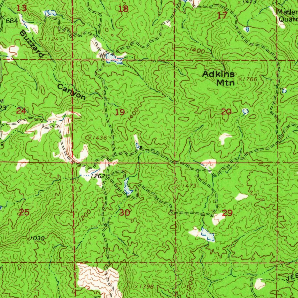 Raymond, CA (1962, 62500-Scale) Map by United States Geological Survey ...