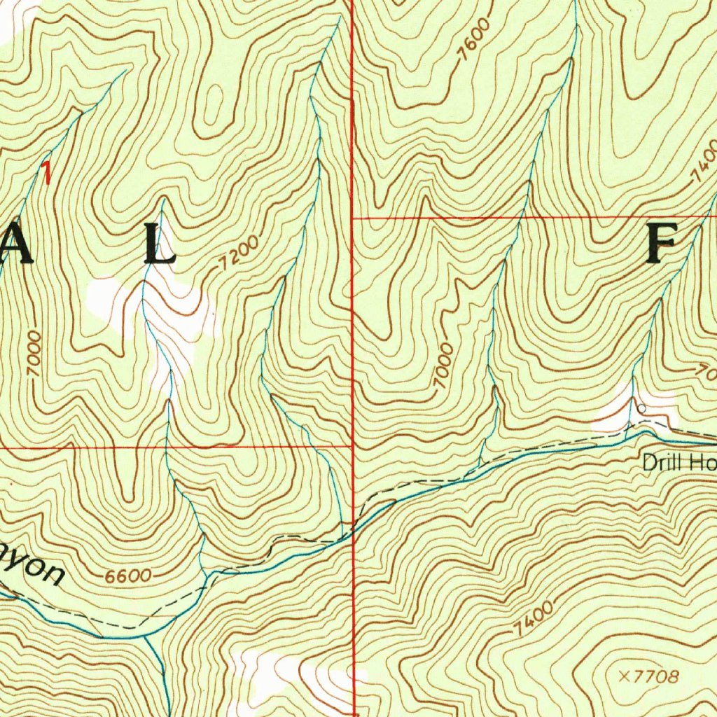Rays Valley, UT (1998, 24000-Scale) Map by United States Geological ...