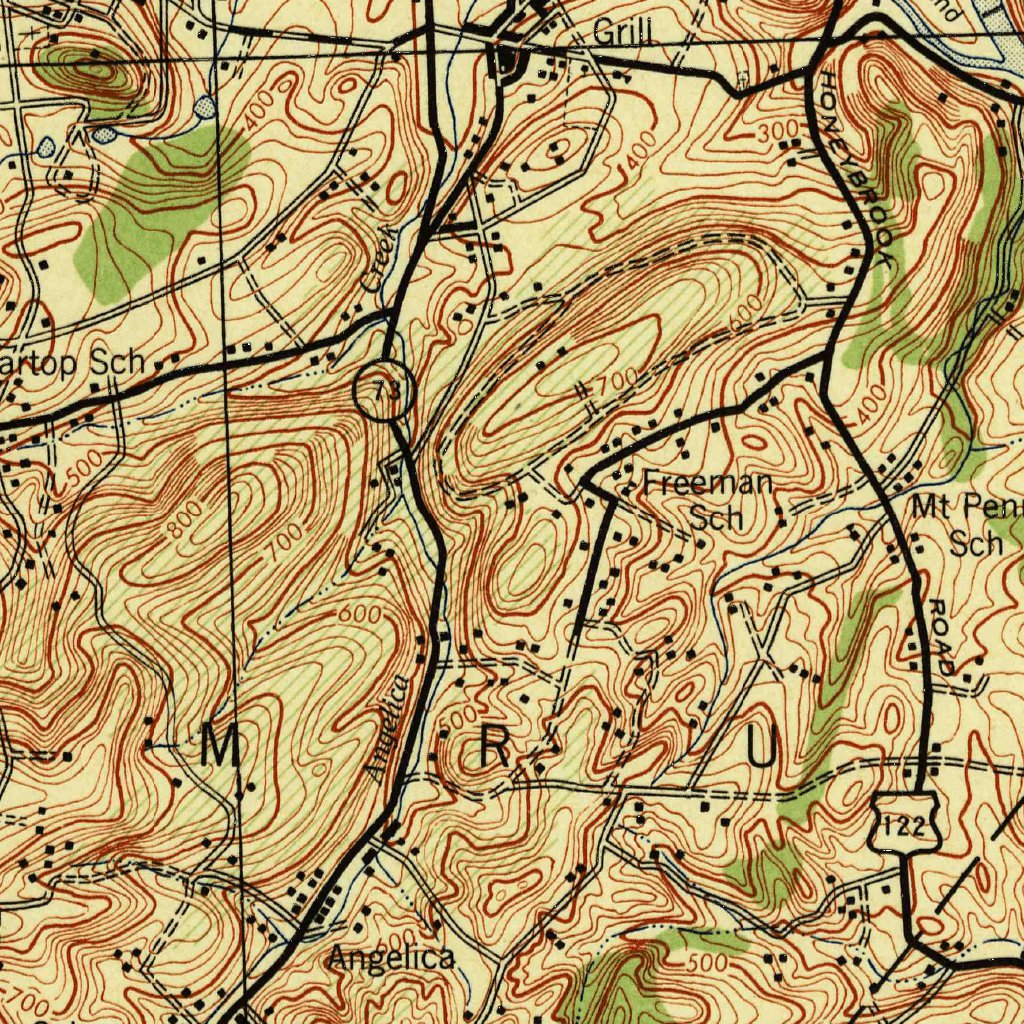 Reading, PA (1944, 62500-Scale) Map by United States Geological Survey ...