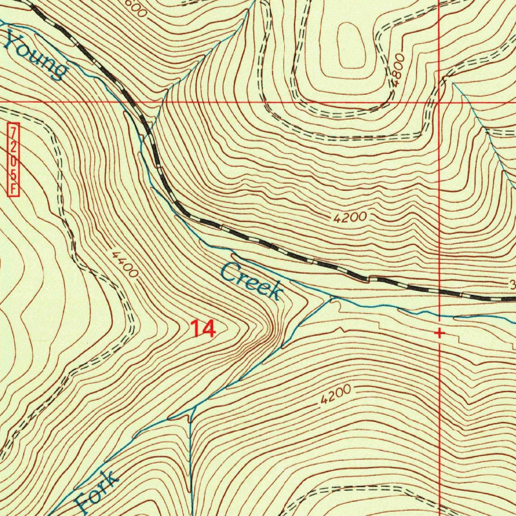 Red Mountain, MT (1997, 24000-Scale) Map by United States Geological ...