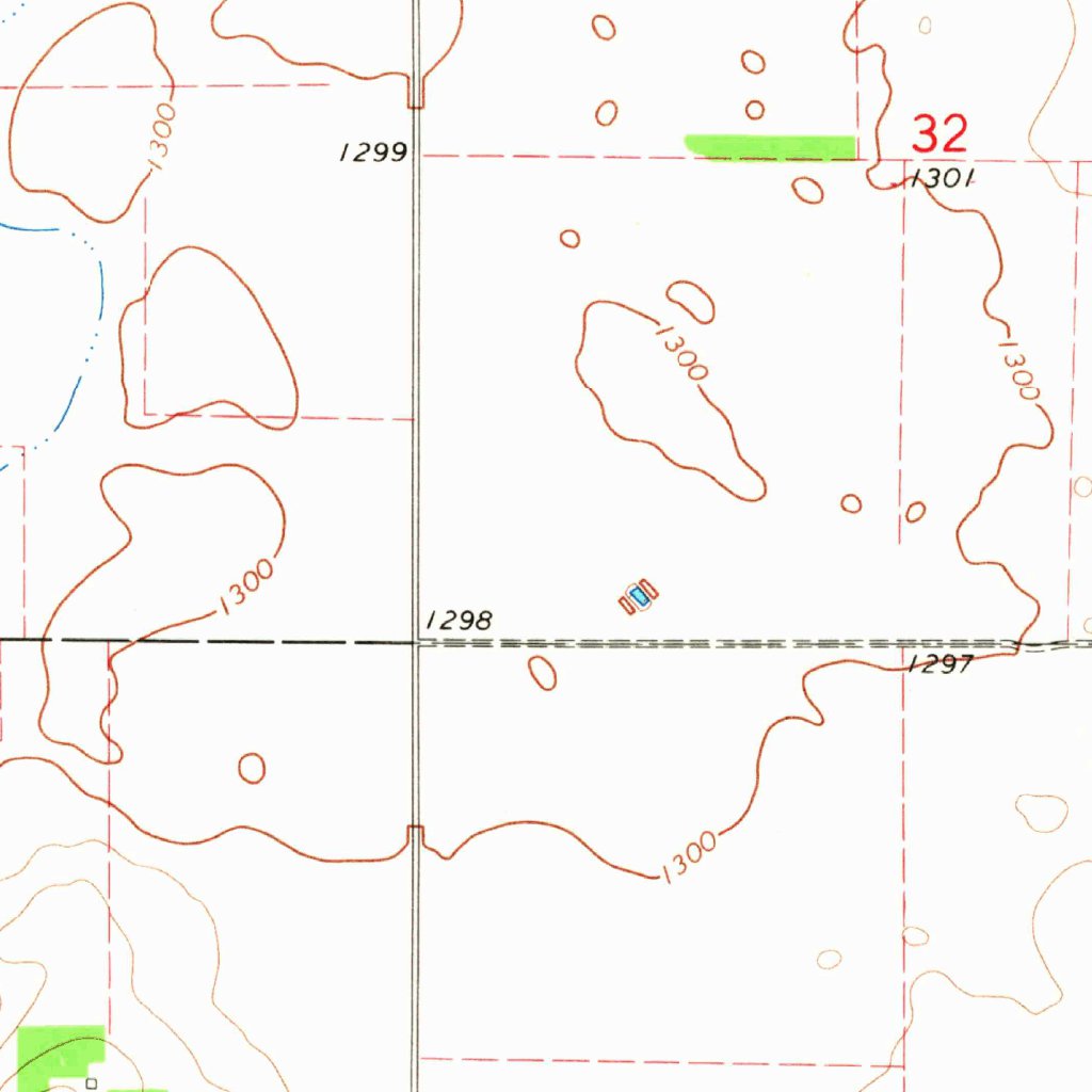 Redfield South, SD (1966, 24000-Scale) Map by United States Geological ...