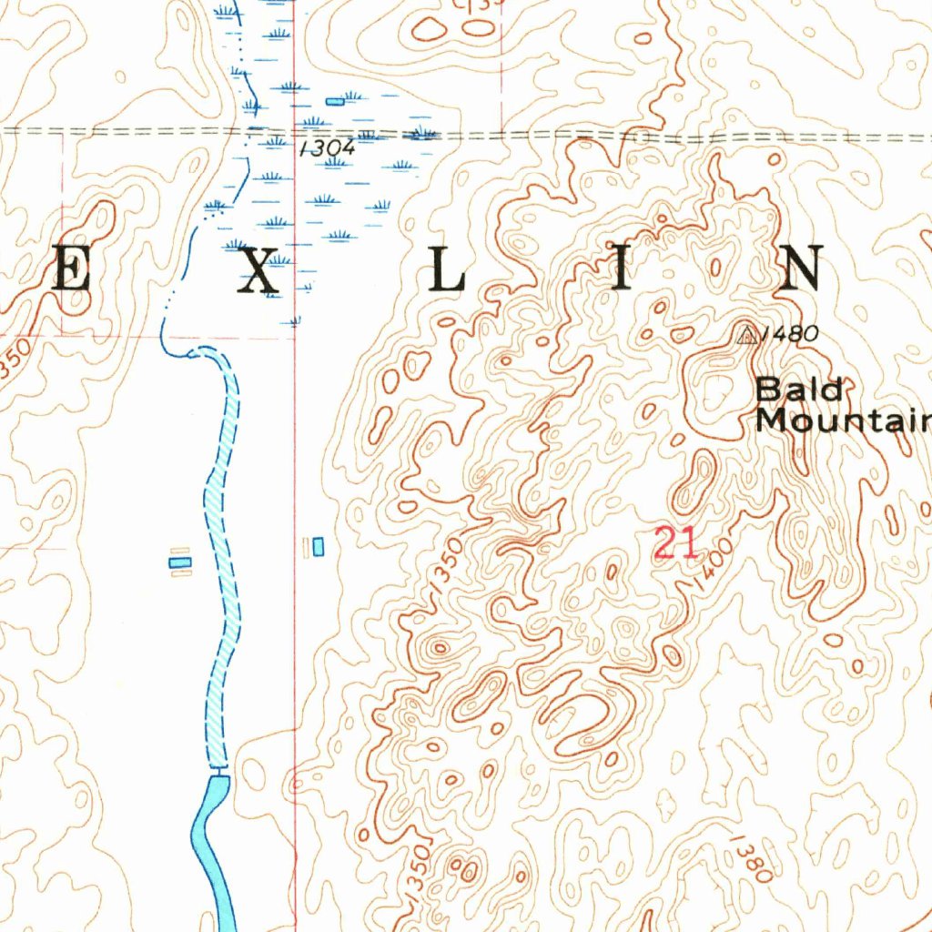 Redfield SW, SD (1966, 24000-Scale) Map by United States Geological ...