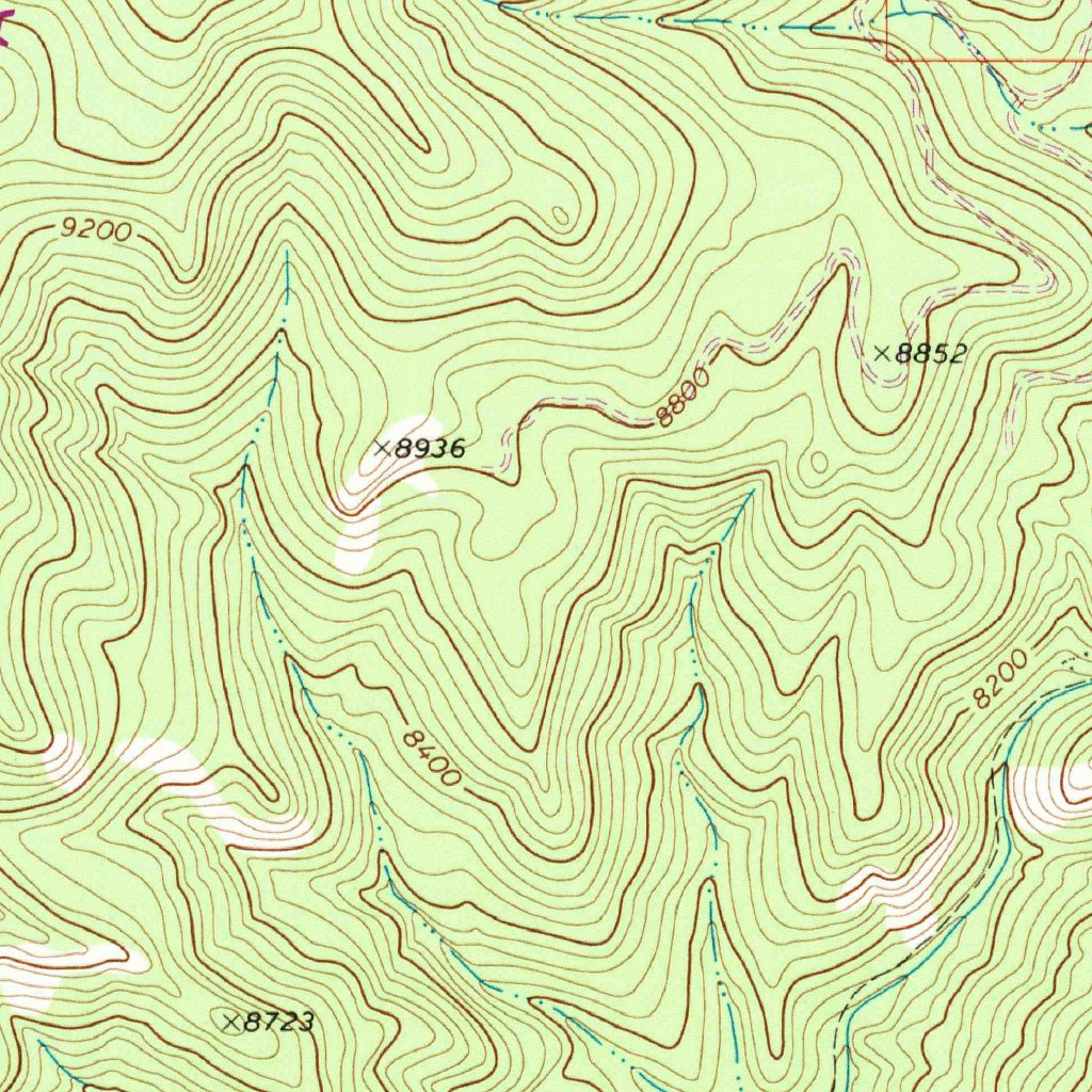 Redondo Peak, NM (1970, 24000-Scale) Map by United States Geological ...