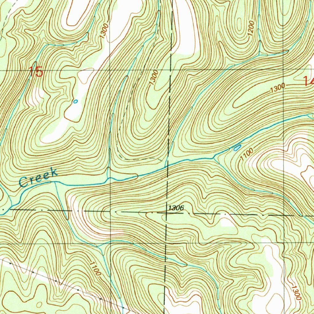 Reeds Spring, MO (1989, 24000-Scale) Map by United States Geological ...