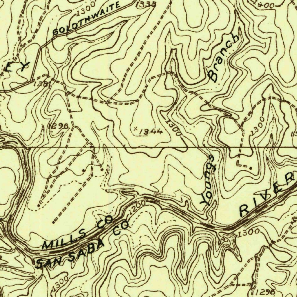 Regency, TX (1925, 48000-Scale) Map by United States Geological Survey ...