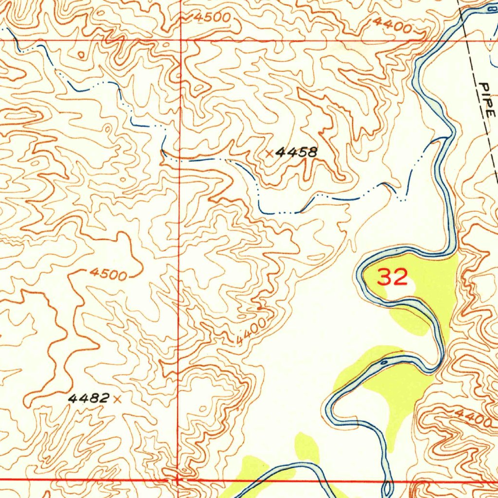 Register Cliff, WY (1952, 24000-Scale) Map by United States Geological ...