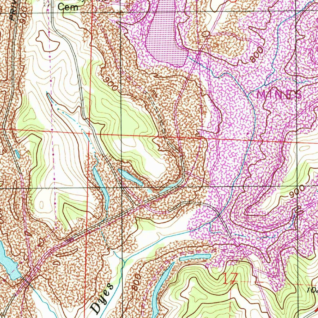 Reinersville, OH (1994, 24000-Scale) Map by United States Geological ...