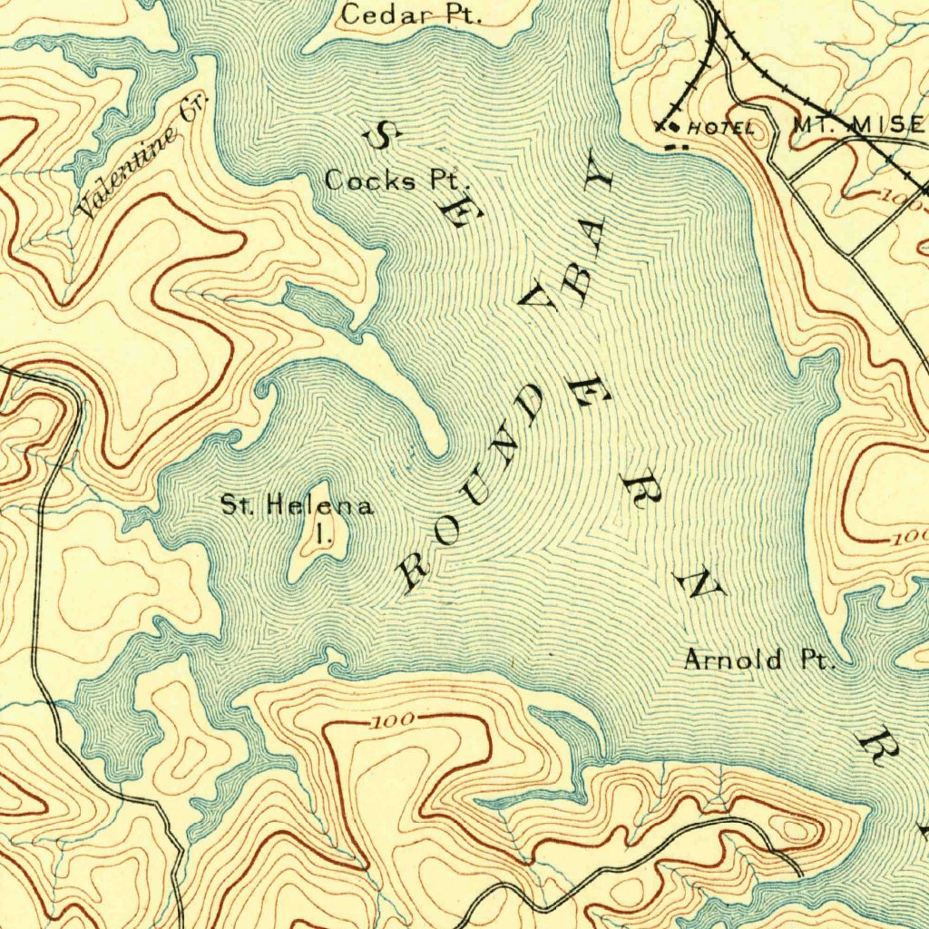 Relay, MD (1894, 62500-Scale) Map by United States Geological Survey ...