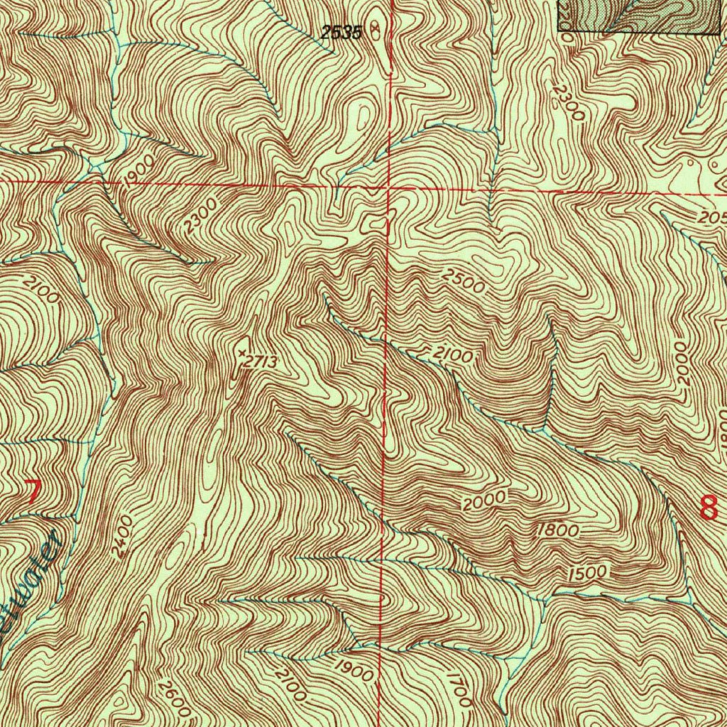 Reliz Canyon, CA (1995, 24000-Scale) Map by United States Geological ...
