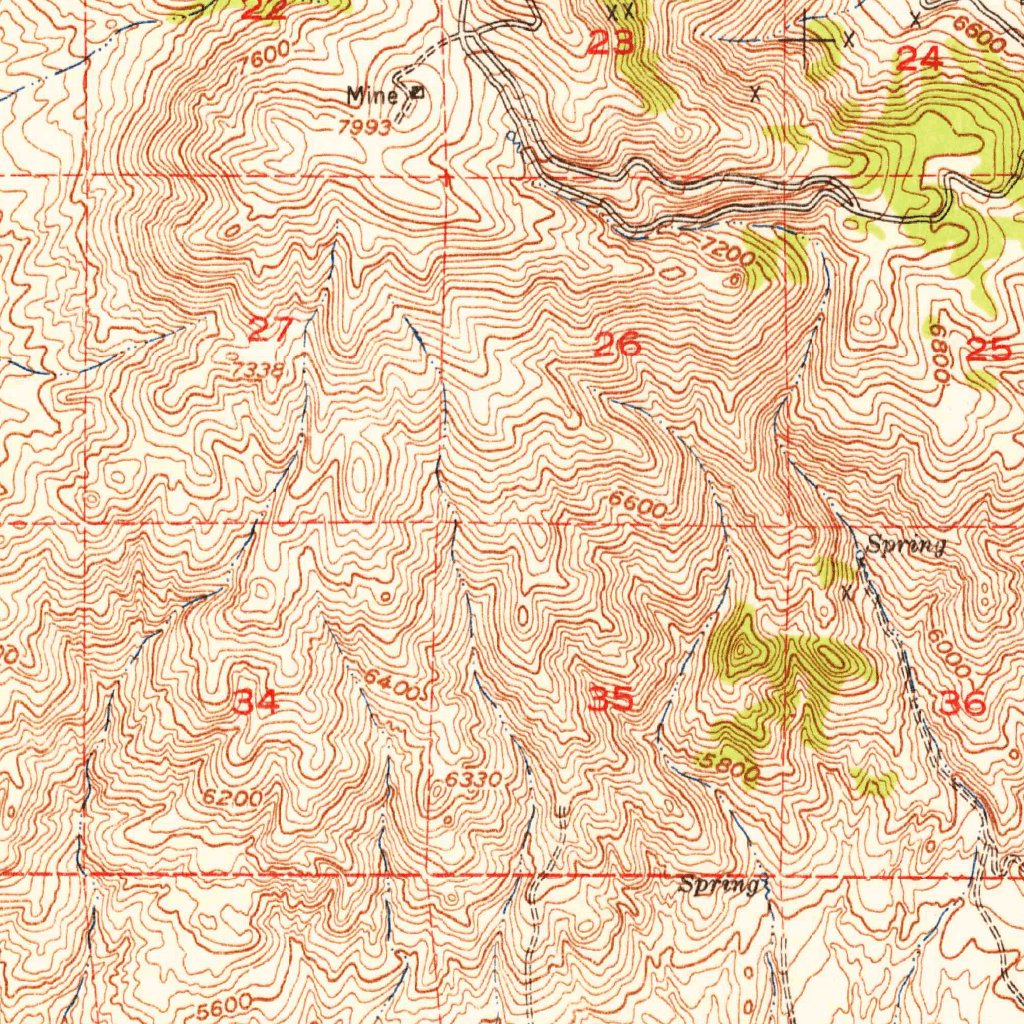 Reno, NV (1951, 62500-Scale) Map by United States Geological Survey ...