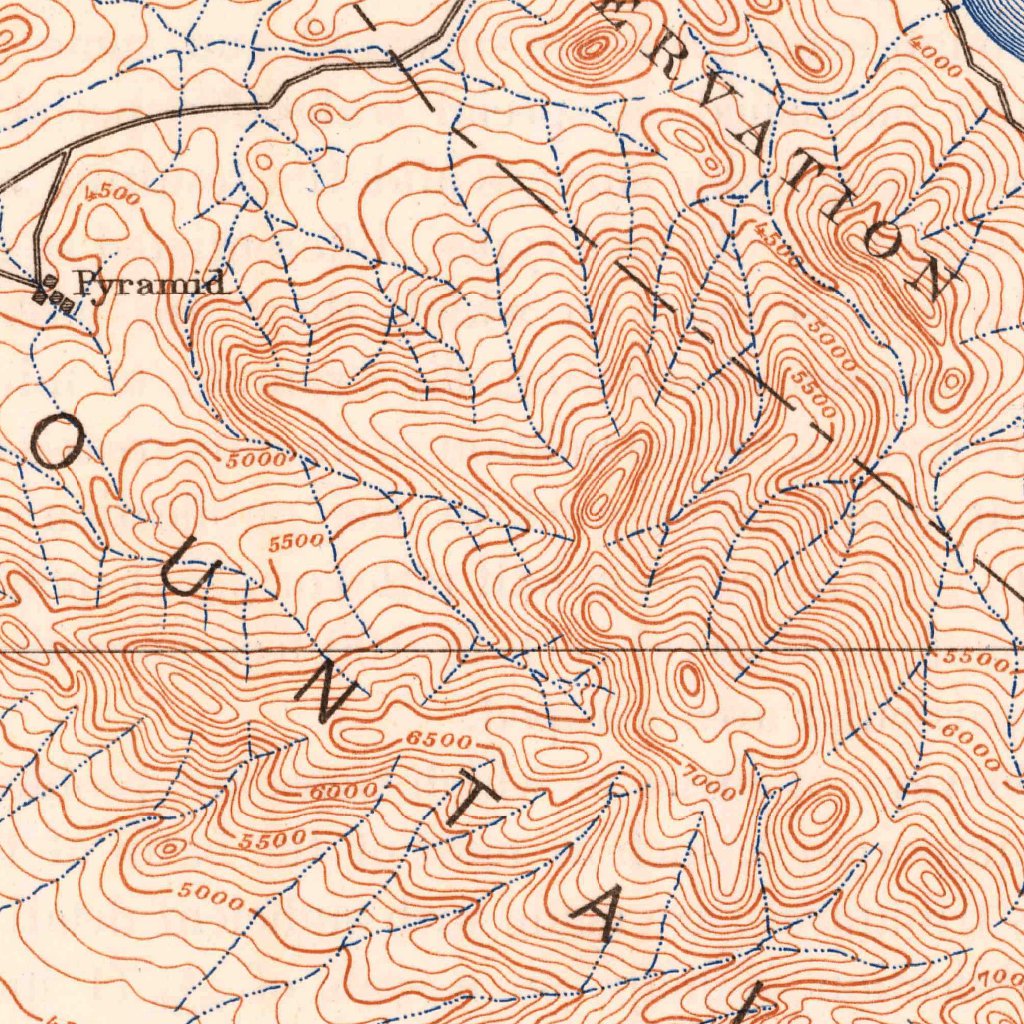 Reno, NV-CA (1893, 125000-Scale) Map by United States Geological Survey ...