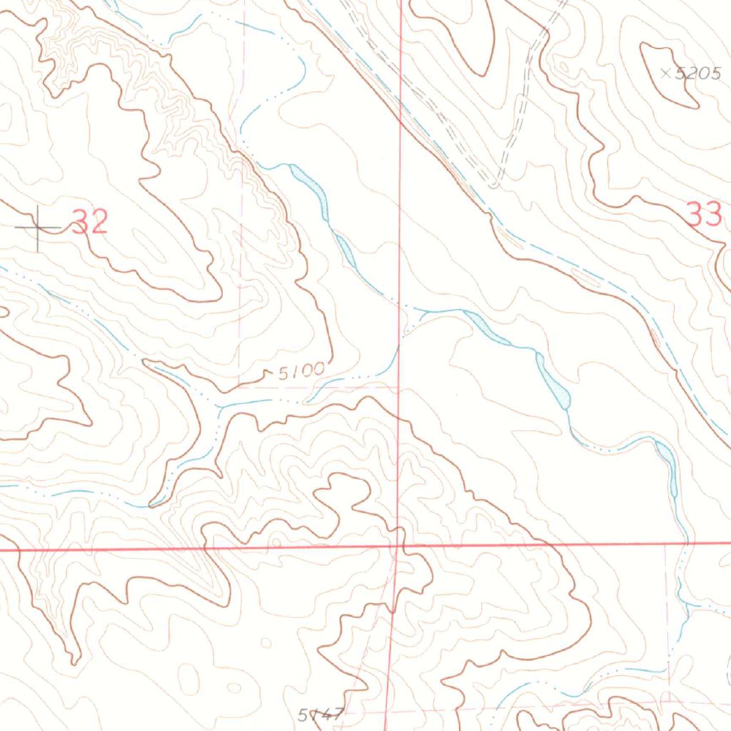 Reno Reservoir, CO (1972, 24000-Scale) Map by United States Geological ...