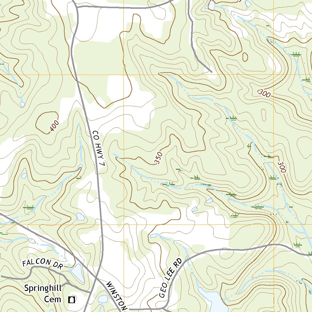Repton, AL (2020, 24000-Scale) Map by United States Geological Survey ...