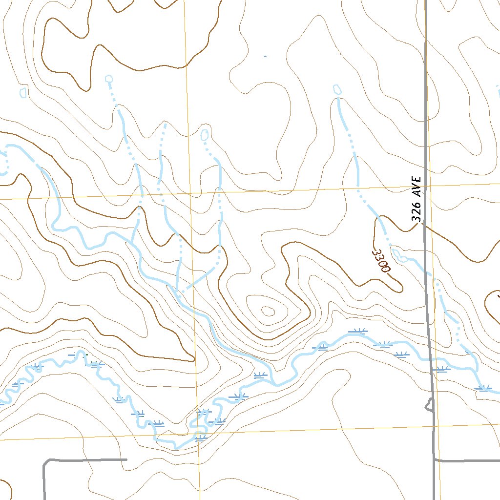 Reservoir Lake, NE (2021, 24000-Scale) Map by United States Geological ...