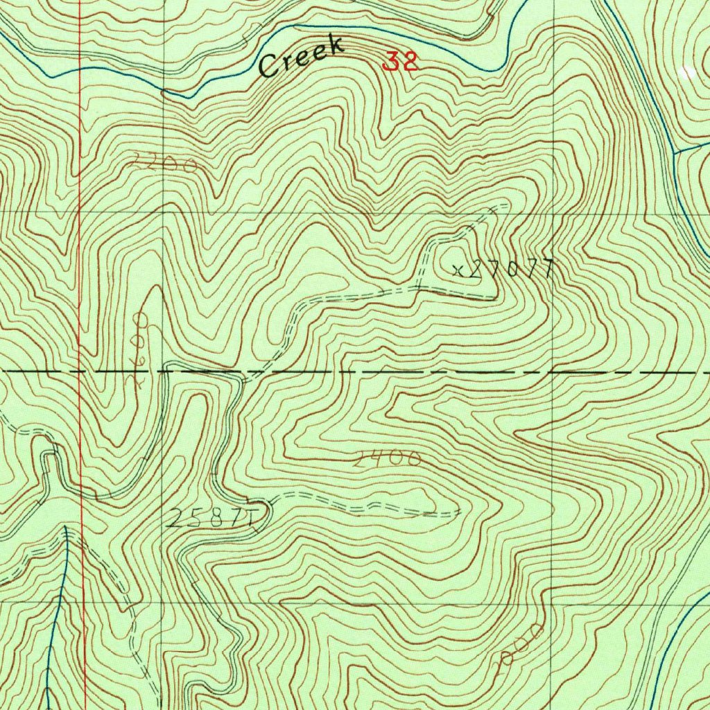 Reynolds Ridge, OR (1989, 24000-Scale) Map by United States Geological ...