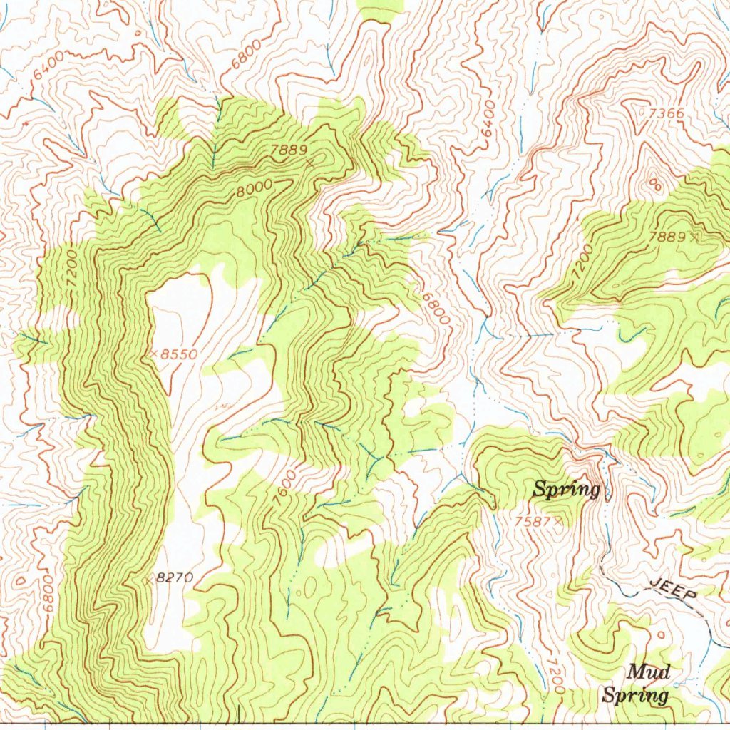 Rhyolite Ridge, NV (1963, 62500-Scale) Map by United States Geological ...