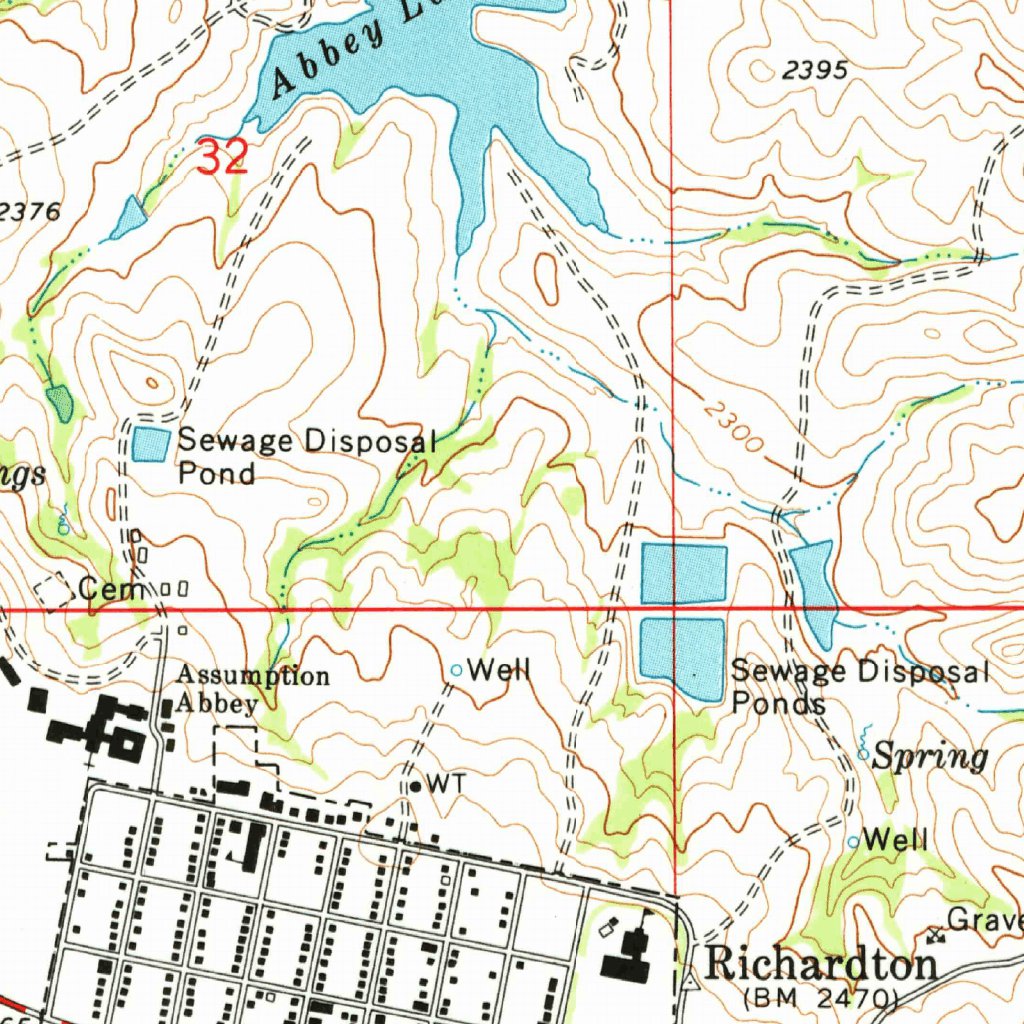 Richardton, ND (1973, 24000-Scale) Map by United States Geological ...