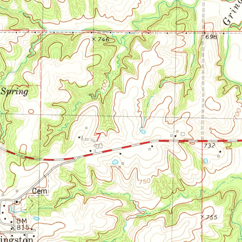 Richfield, IL (1981, 24000-Scale) Map by United States Geological ...
