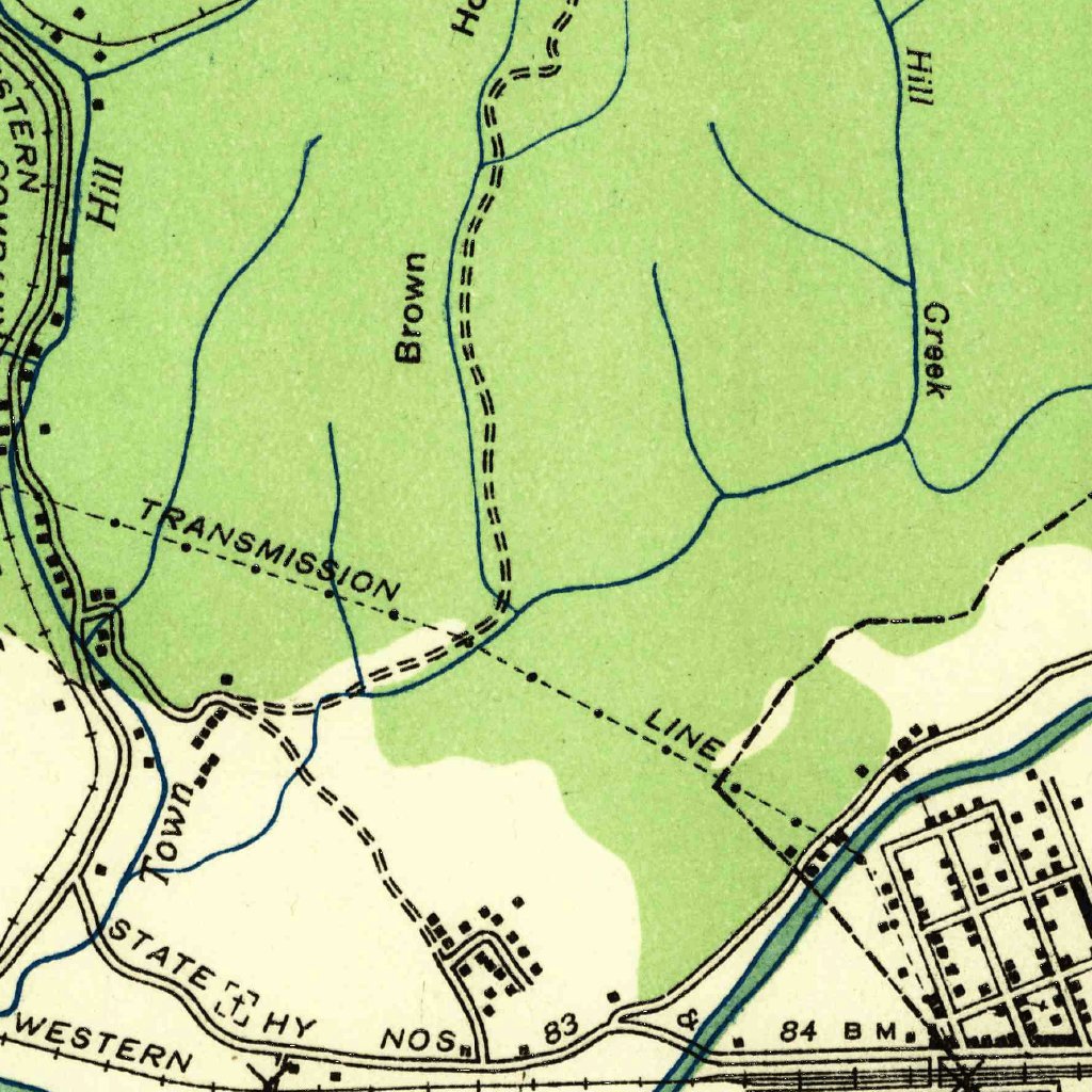 Richlands, VA (1935, 24000-Scale) Map by United States Geological ...