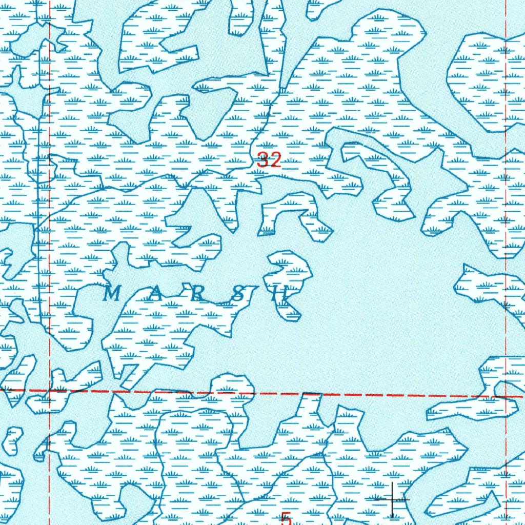 Rigolets, LA (1993, 24000-Scale) Map by United States Geological Survey ...