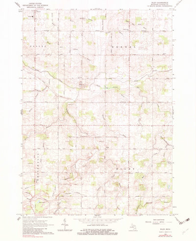 Riley, MI (1965, 24000-Scale) Map by United States Geological Survey ...