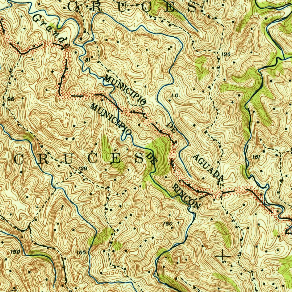 Rincon, PR (1947, 30000-Scale) Map by United States Geological Survey ...
