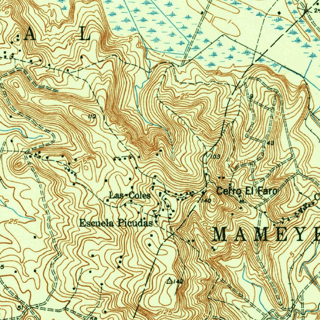 Rio Grande, PR (1947, 30000-Scale) Map by United States Geological ...