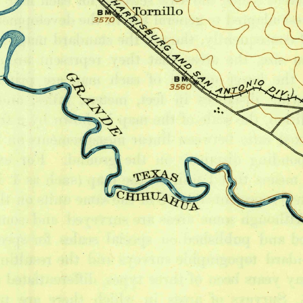 Rio Grande, TX (1896, 125000-Scale) Map by United States Geological ...