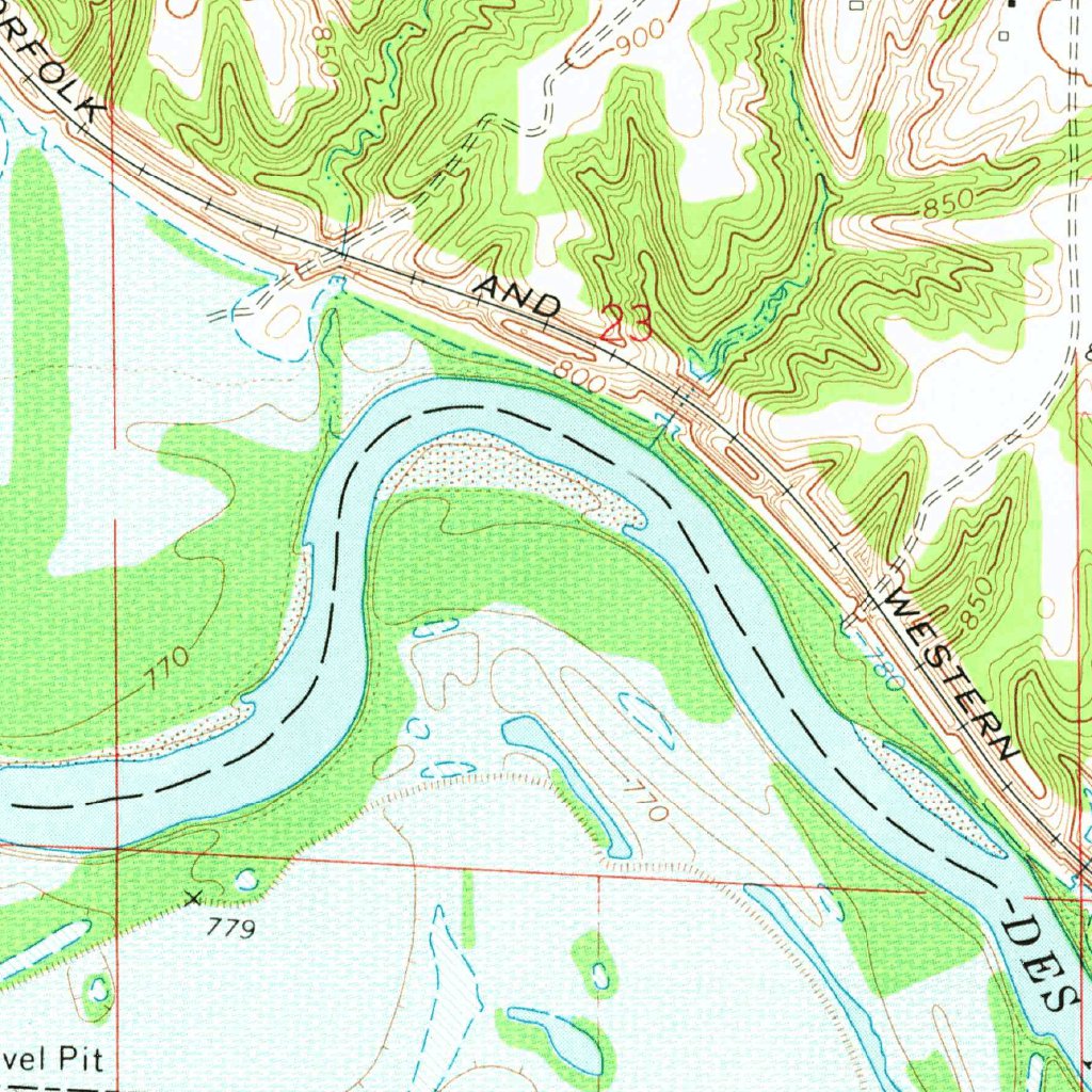 Rising Sun, IA (1972, 24000-Scale) Map by United States Geological ...