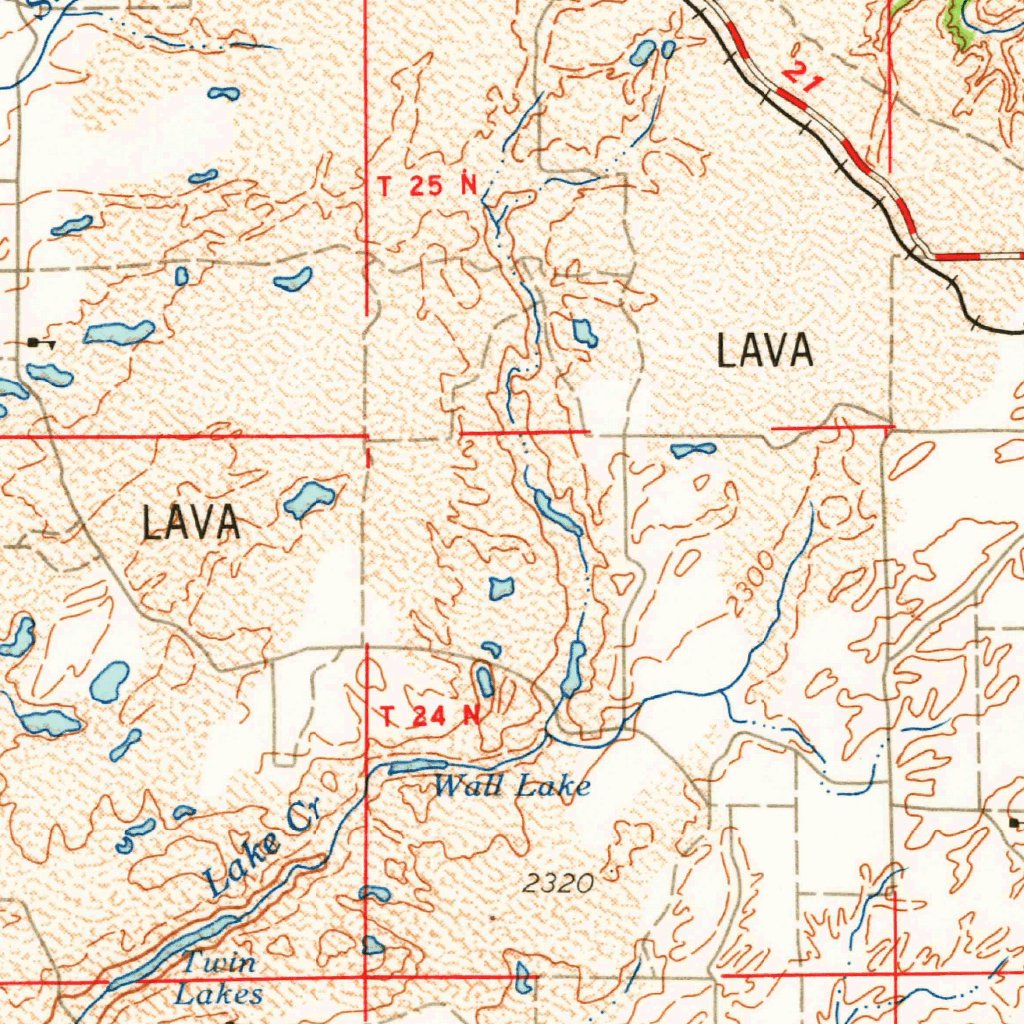 Ritzville, WA (1965, 250000-Scale) Map by United States Geological ...